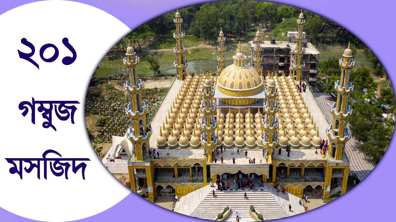 ২০১ গম্বুজ মসজিদ 201 Gombuj Masjid - Prethibi.com