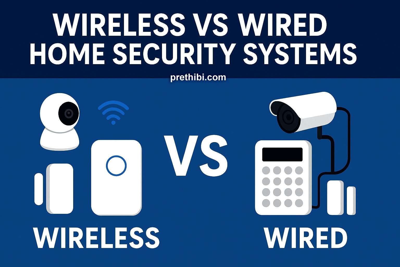 Wireless vs Wired Home Security Systems in the USA.....